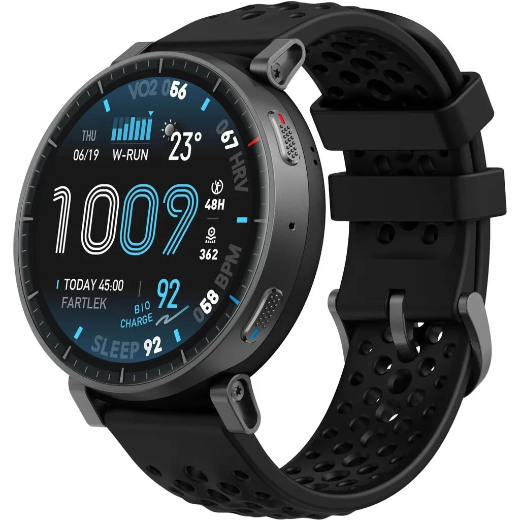 Смарт-часы Amazfit Active Max A2557, AMOLED-экран 1.5 дюйма, Zepp OS, чёрный