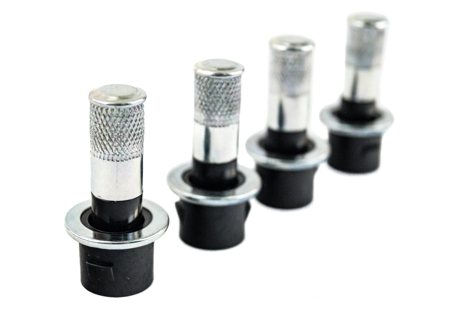 Комплект кнопок запирания дверей, цвет хром на ВАЗ 2110, 2111, 2112