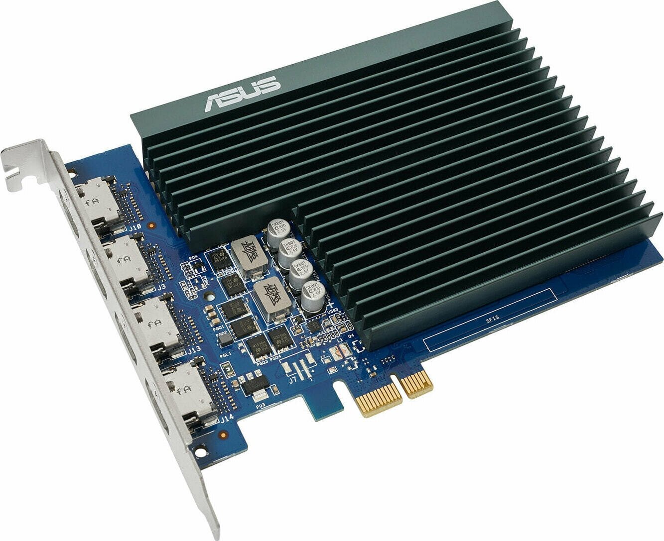 Видеокарта ASUS GeForce GT 730 2 ГБ (GT730-4H-SL-2GD5, 90YV0H20-M0NA00)