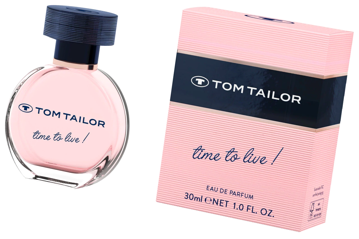 Tom Tailor Time To Live аромат для женщин 50 мл / Том Тейлор Тайм Ту Лив