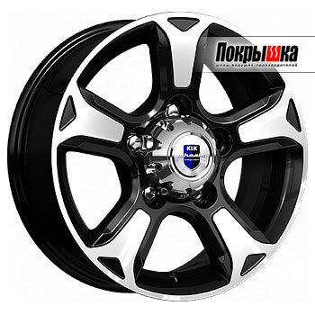 Диски литые K&K Атлант (алмаз черный) 7.0х16/5х139.7 D98.1 ET35.0