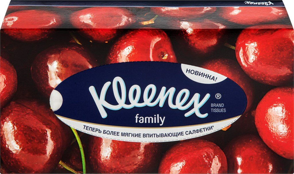 Салфетки KLEENEX Family в коробке, 150шт, (2 шт)