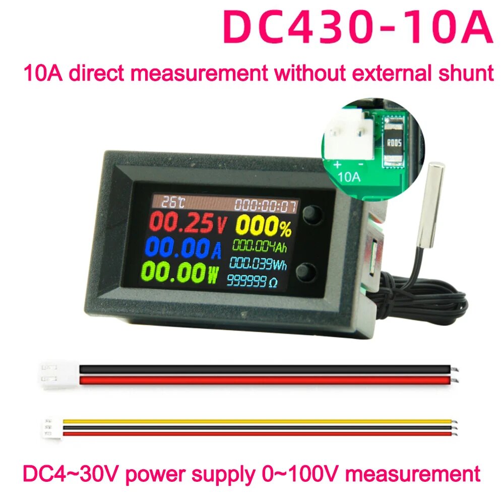 Мультиметр Occkic DC4~30V 10A