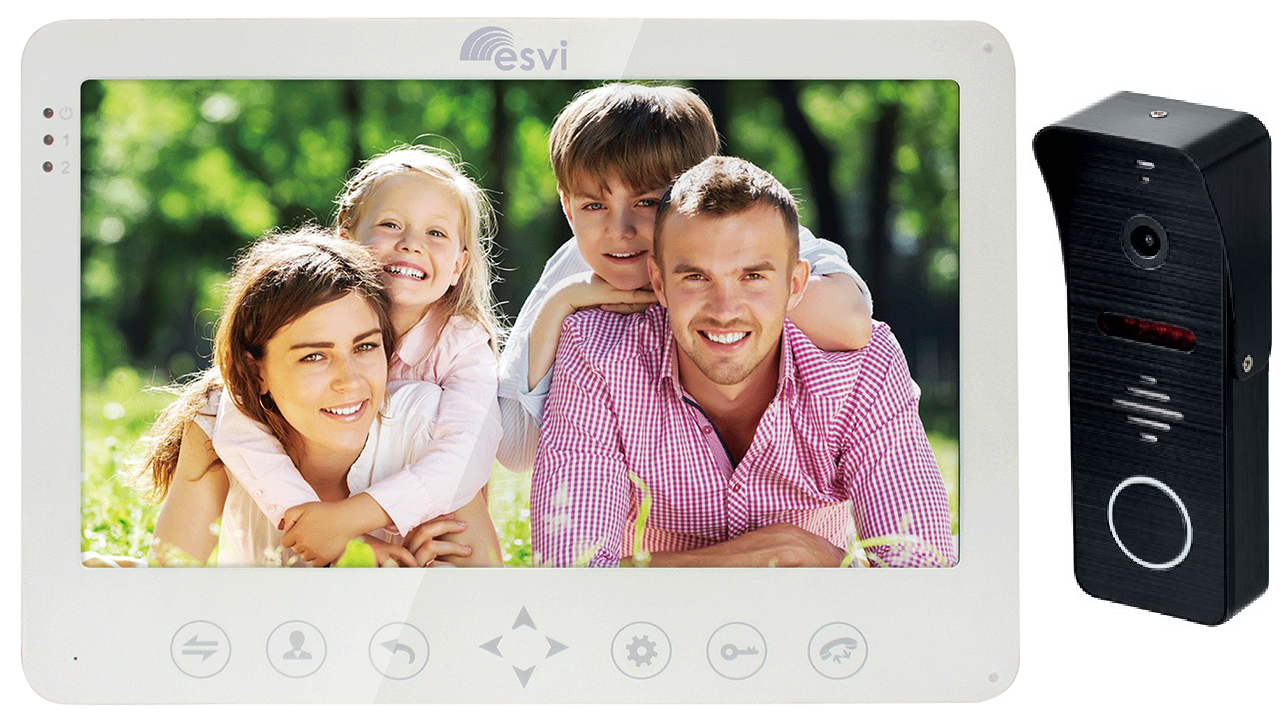 EVJ-7(w)cp1-KIT Комплект видеодомофона 7" слот microSD 32G (Монитор/Видеопанель)