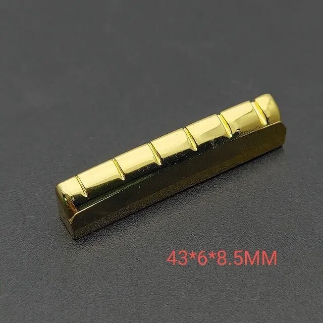 PARTS латунный порожек для Gibson Les Paul (43х6х9mm)