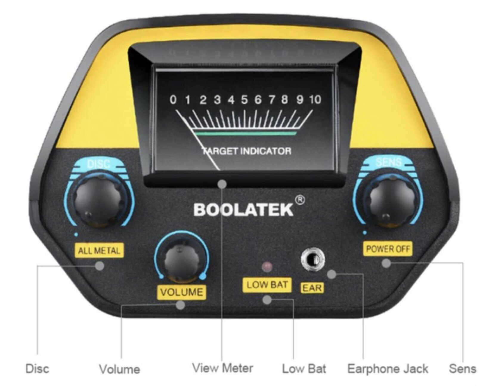 Металлоискатель BOOLATEK MD-4030 оригинал — фото 1