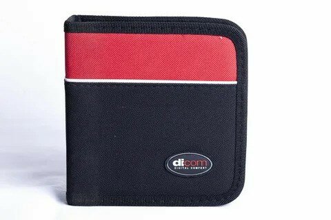 Сумка Dicom CV24 Красный на 24 CD/DVD (1/24)