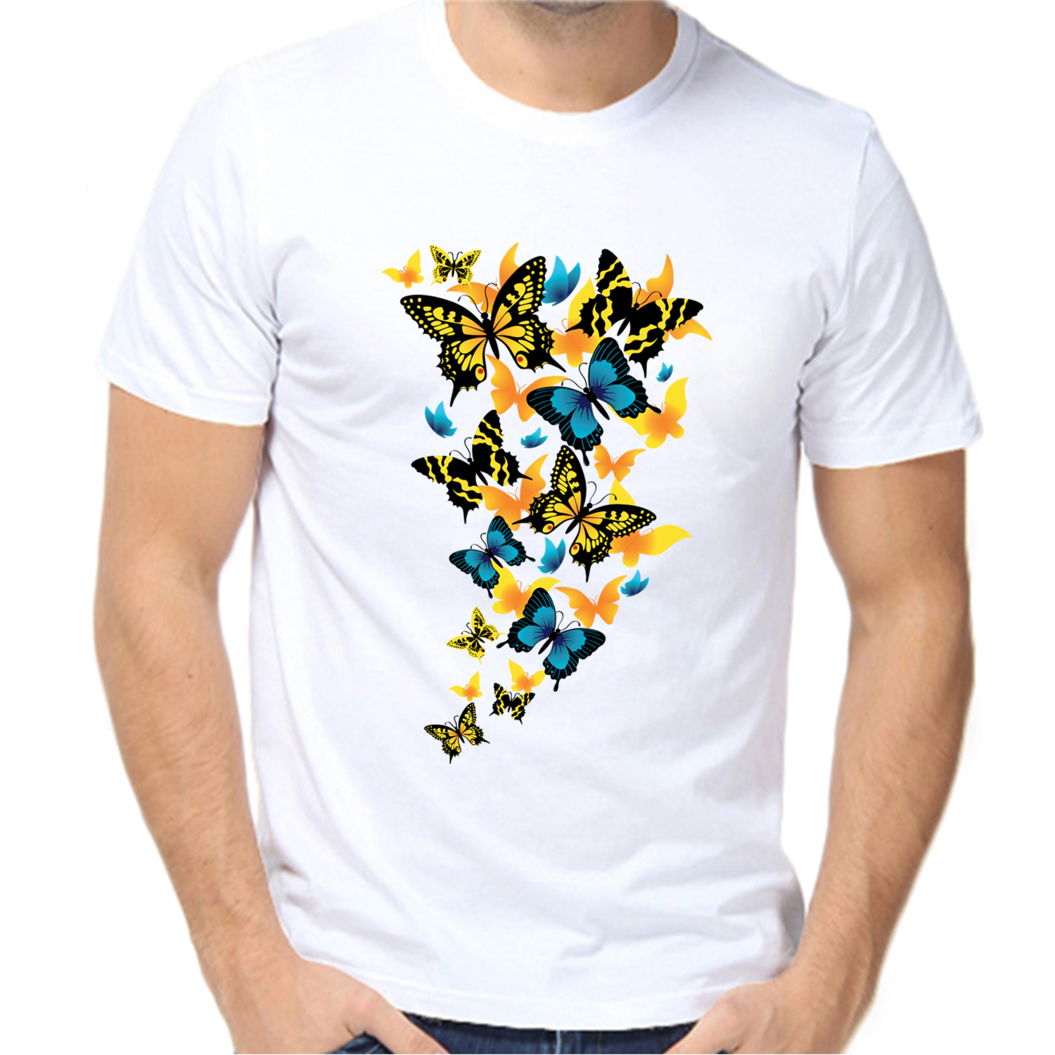 Футболка бабочка 1