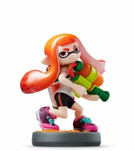 Amiibo. Фигурка Инклинг-девочка / Inkling Girl (Splatoon Collection)