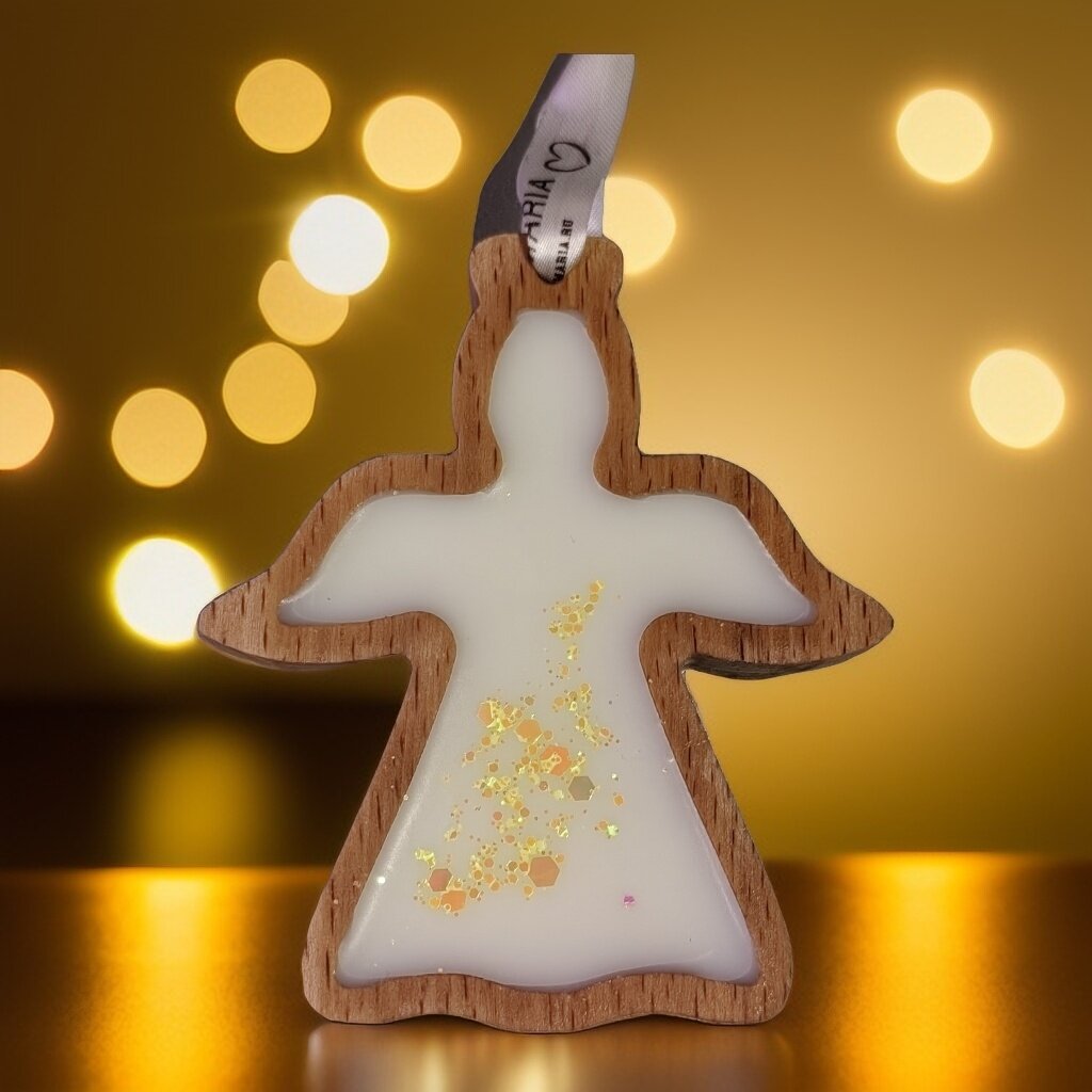 Ароматическое Саше в Натуральном дереве "Ангел" с ароматом " Чистоты"