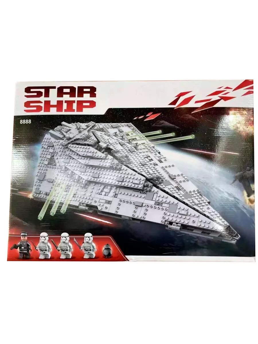 Конструктор SpaceWars Крейсер Первого Ордена аналог LEGO