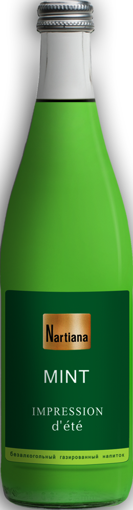 Nartiana 0,5л.*12шт. Mint Nartiana Напиток газированный Россия