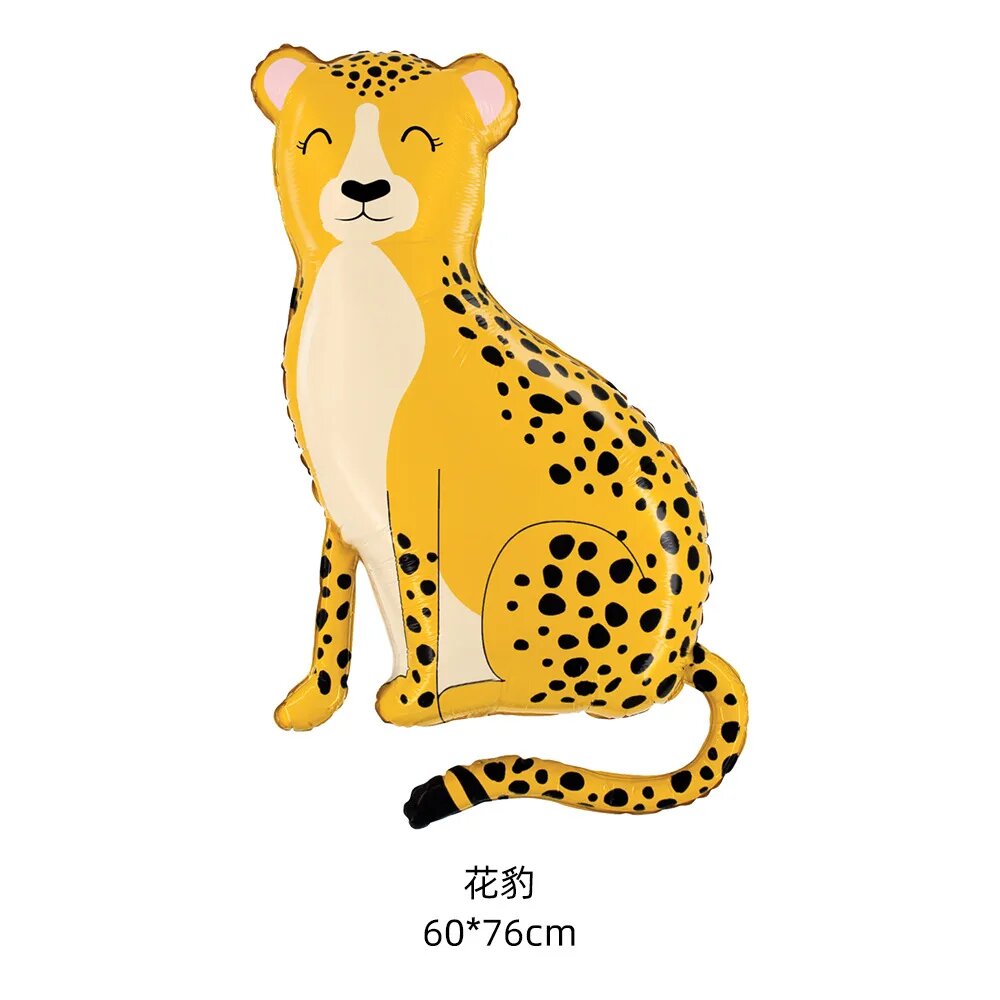 Мультяшные животные, детские игрушки, мультяшная алюминиевая пленка, воздушный шар с животными, декор для вечеринки в честь Дня Рождения, детский балон