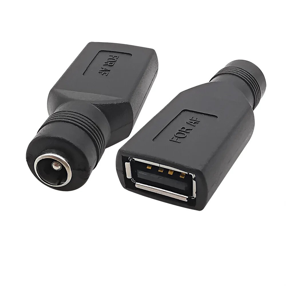 Переходник USB на DC 5.5x2.1 мм LOCHEUK 2Pcs