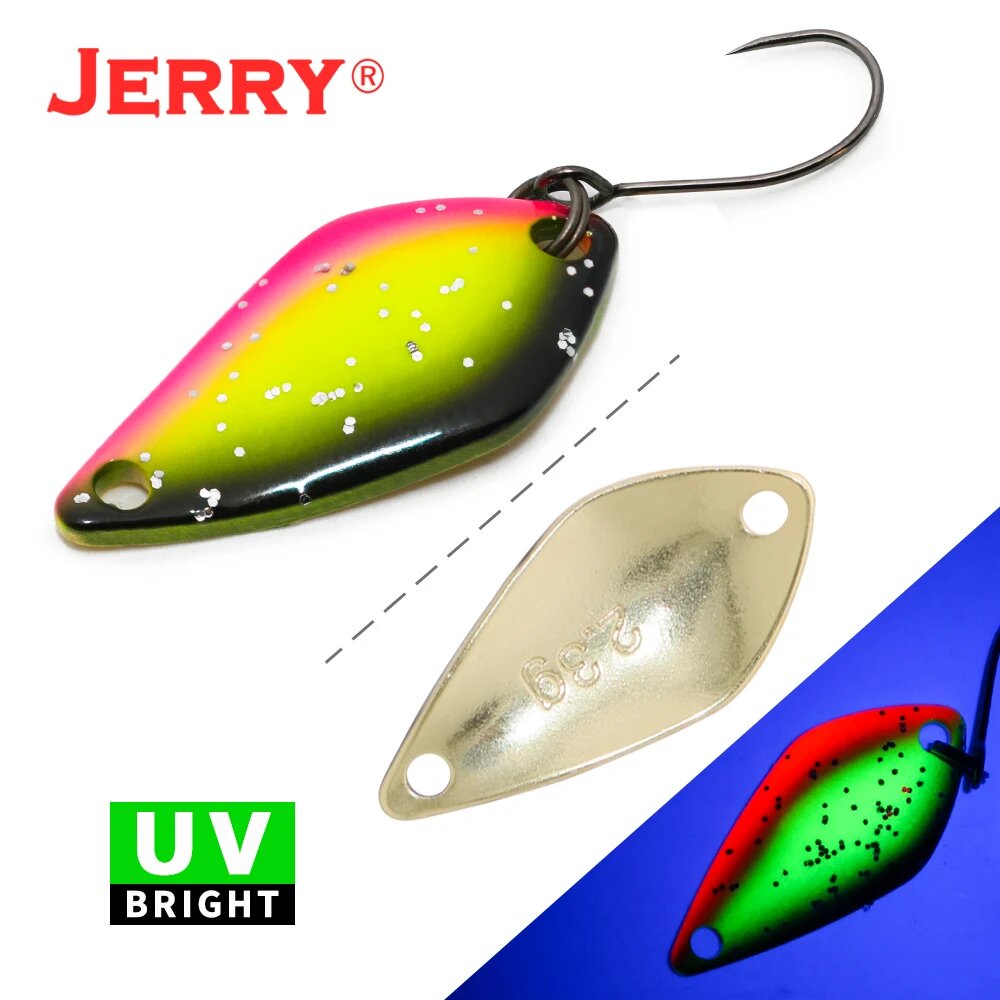 Jerry Aquarius микро блесны для форели 2.5g 3.5g 5g 2.5g Iron, S147