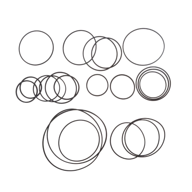 20 упаковок Универсального Ремня для Микшерной Кассеты 735-65 мм, Новый Ассорти Обычных Ремней для Магнитофонов, DVD-Приводов