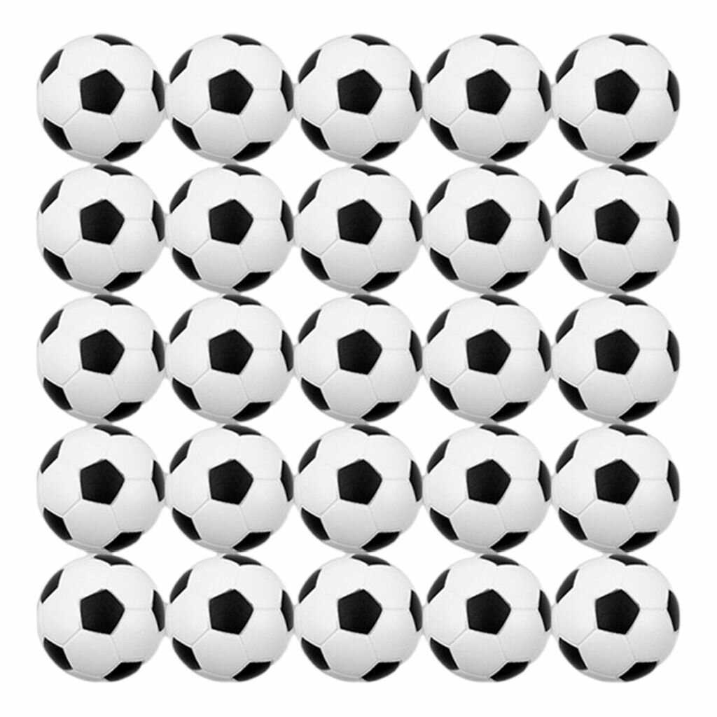 1 упаковка по 25 штук, футбольные сетки, бейсбол, поролоновая губка для регби, для замешивания теста-футбол