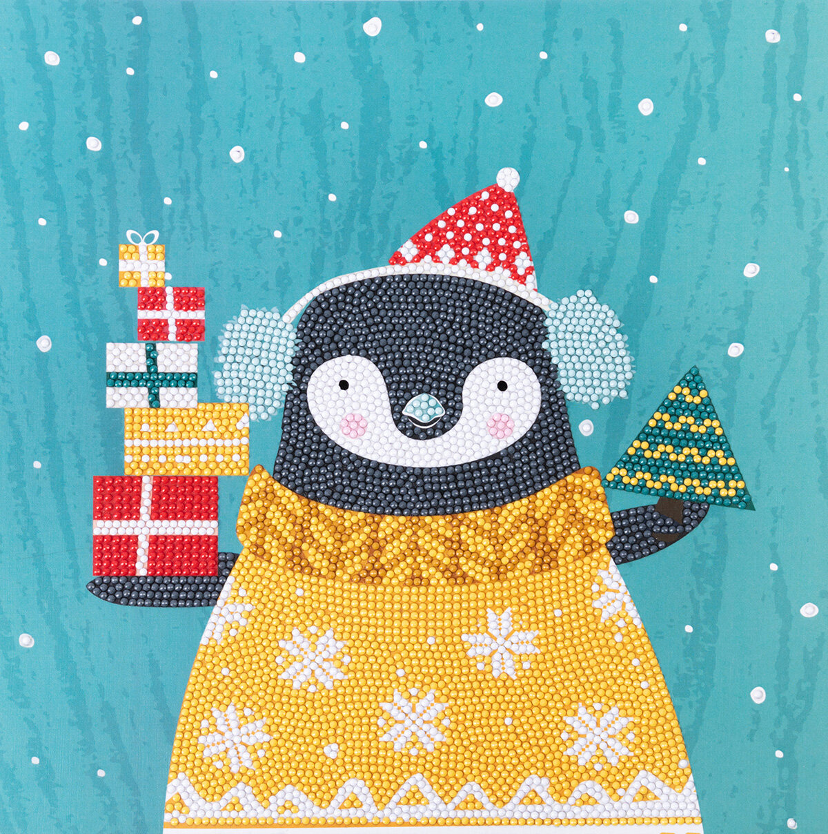 Фрея ALBP-320-LH57 кристальная мозаика постер Пингвин 30х30 см для дома алмазная мозаика