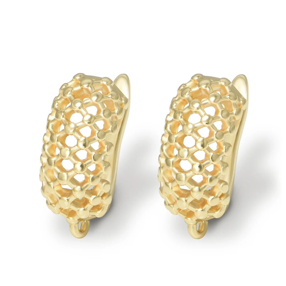 Серьги YANASI 18K Gold, золотистые