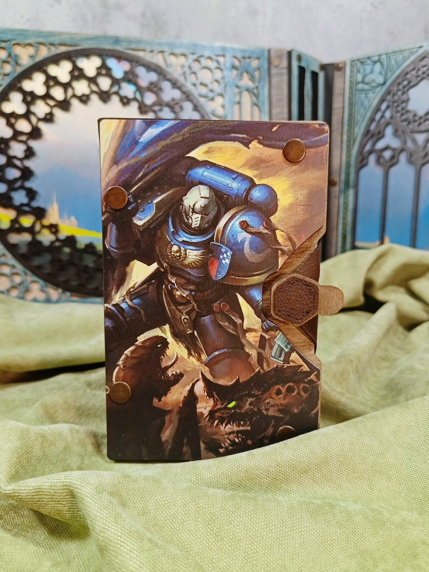 Дайскейс для кубиков вархаммер "Знаменосец" warhammer 40000, kill team, warcry