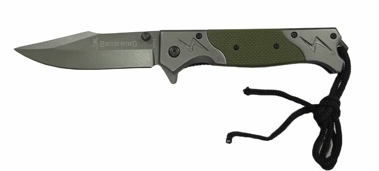 Нож складной BROWNING FA45 зеленая рукоять