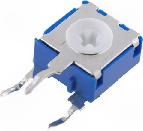 Потенциометр ACP CA6H 5K монтажный, однооборотный, вертикальный, 5кОм, 20%, 1 шт