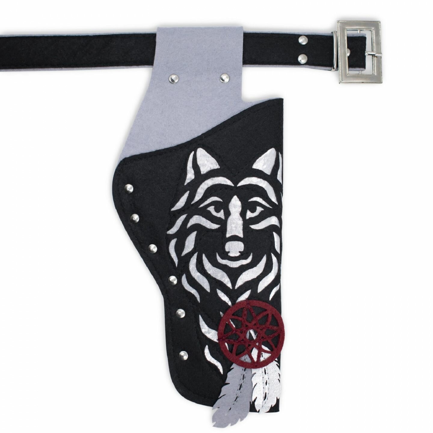 6028 Кобура на поясе Белый клык