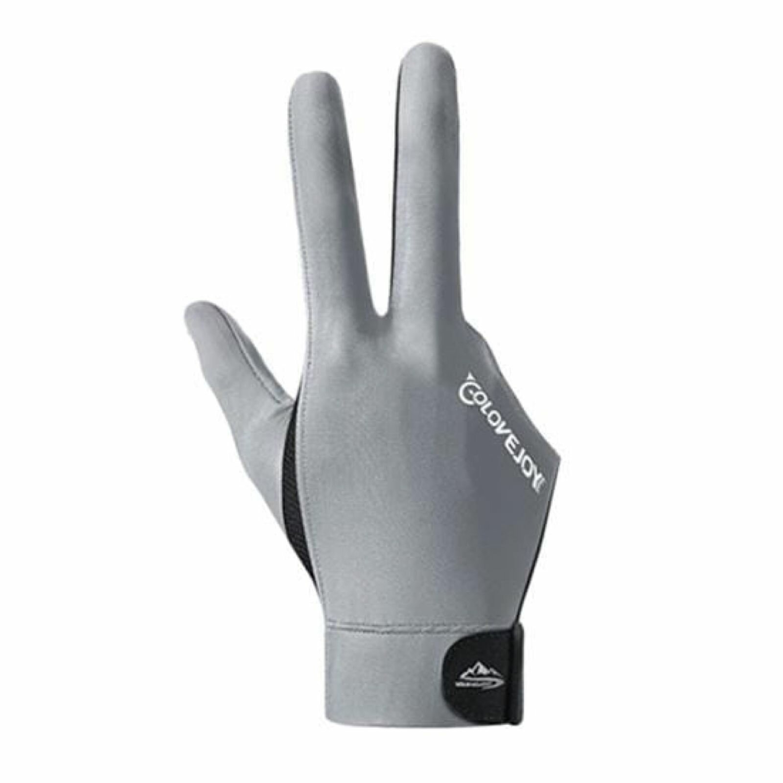 Бильярдная перчатка для левой руки Spаndex, серая, универсальный размер