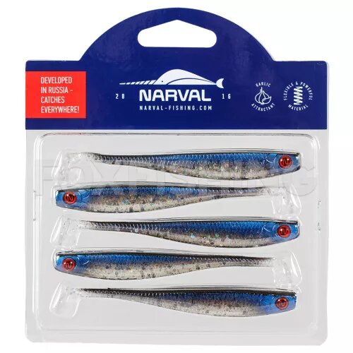 Силиконовая приманка Narval Skinny 10см. #036 5шт.