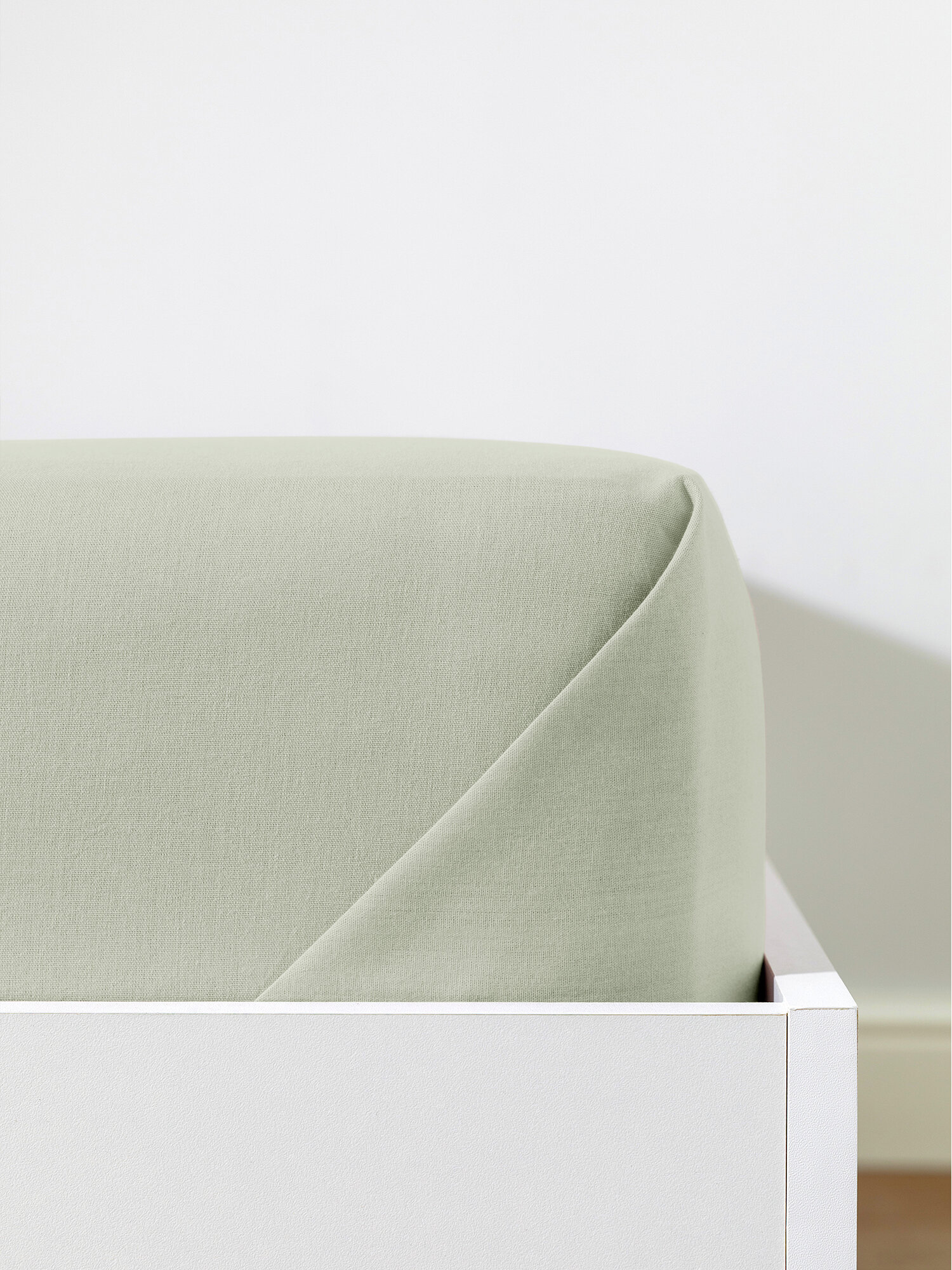 Cozy Home, Простыня поплин 220х150, Mist Green