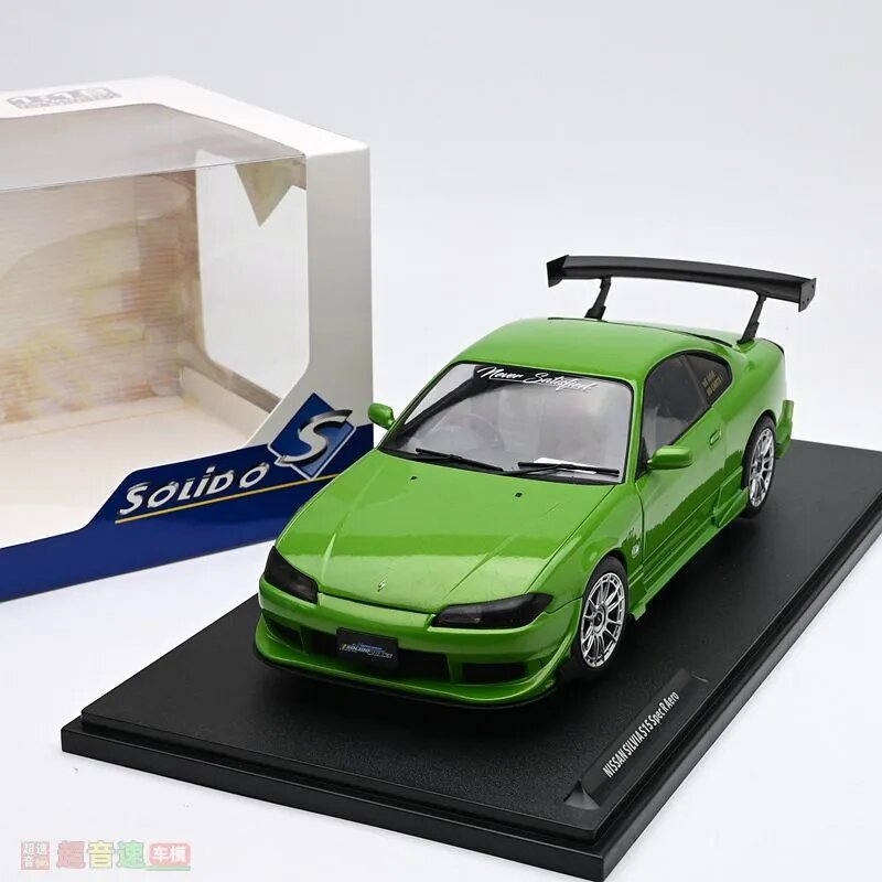 Solido 1:18 Nissan SILVIA S15 SPEC R AERO Легковая модель автомобиля