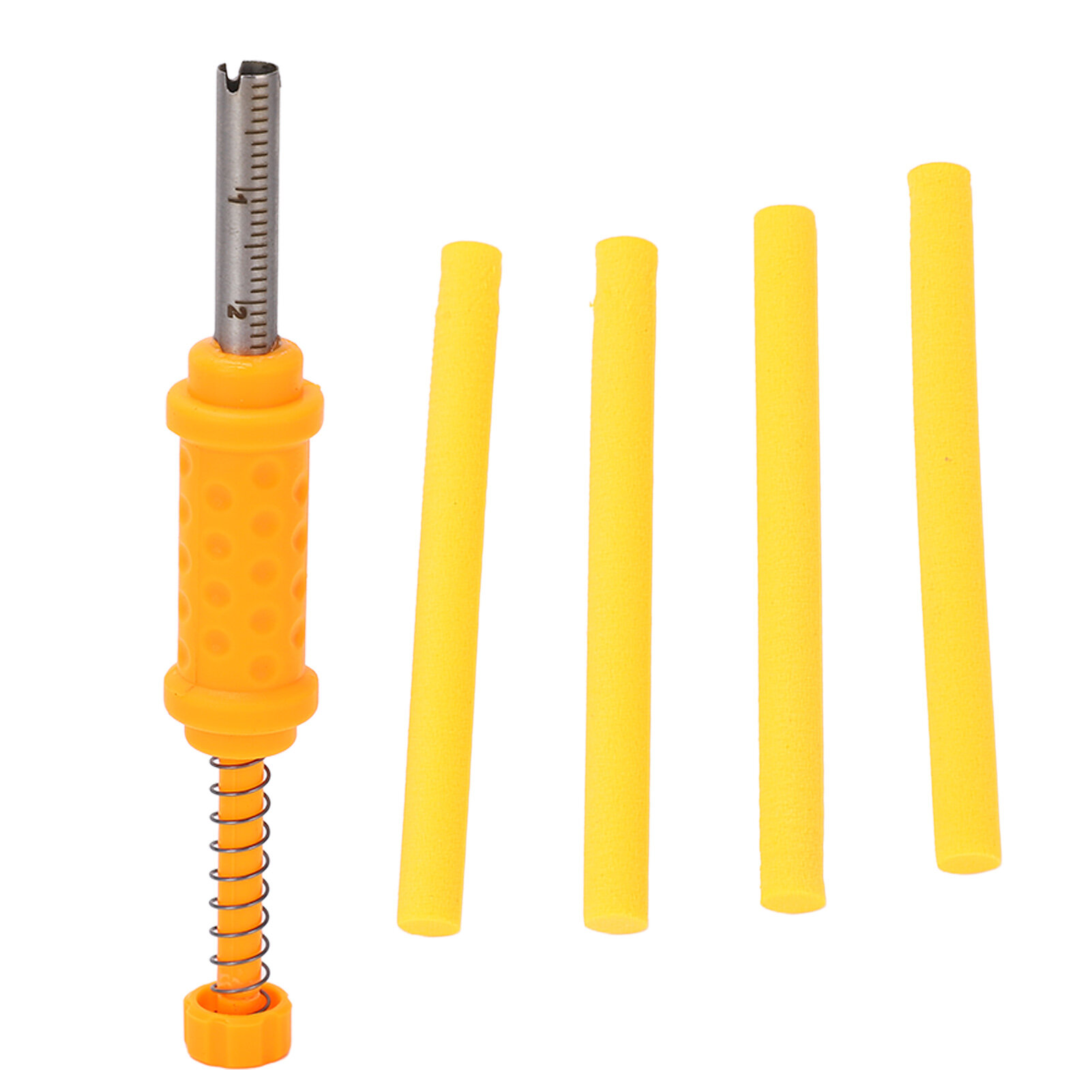 Портативный инструмент для изготовления прикормки для карпа 6мм, ролик для бойлов для рыбалки, желтый