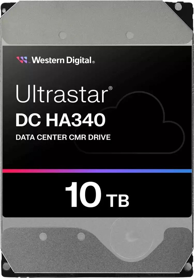 Жесткий диск WD SATA-III 10TB 0B47062 WUS721210BLE6L4 Ultrastar DC HA340 512E (7200rpm) 512Mb 3.5"