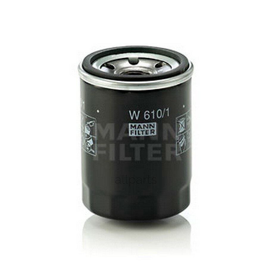 MANN-FILTER W6101 фильтр масляный!\ VW Taro, Toyota Corolla 87>, CASE, JCB, Perkins