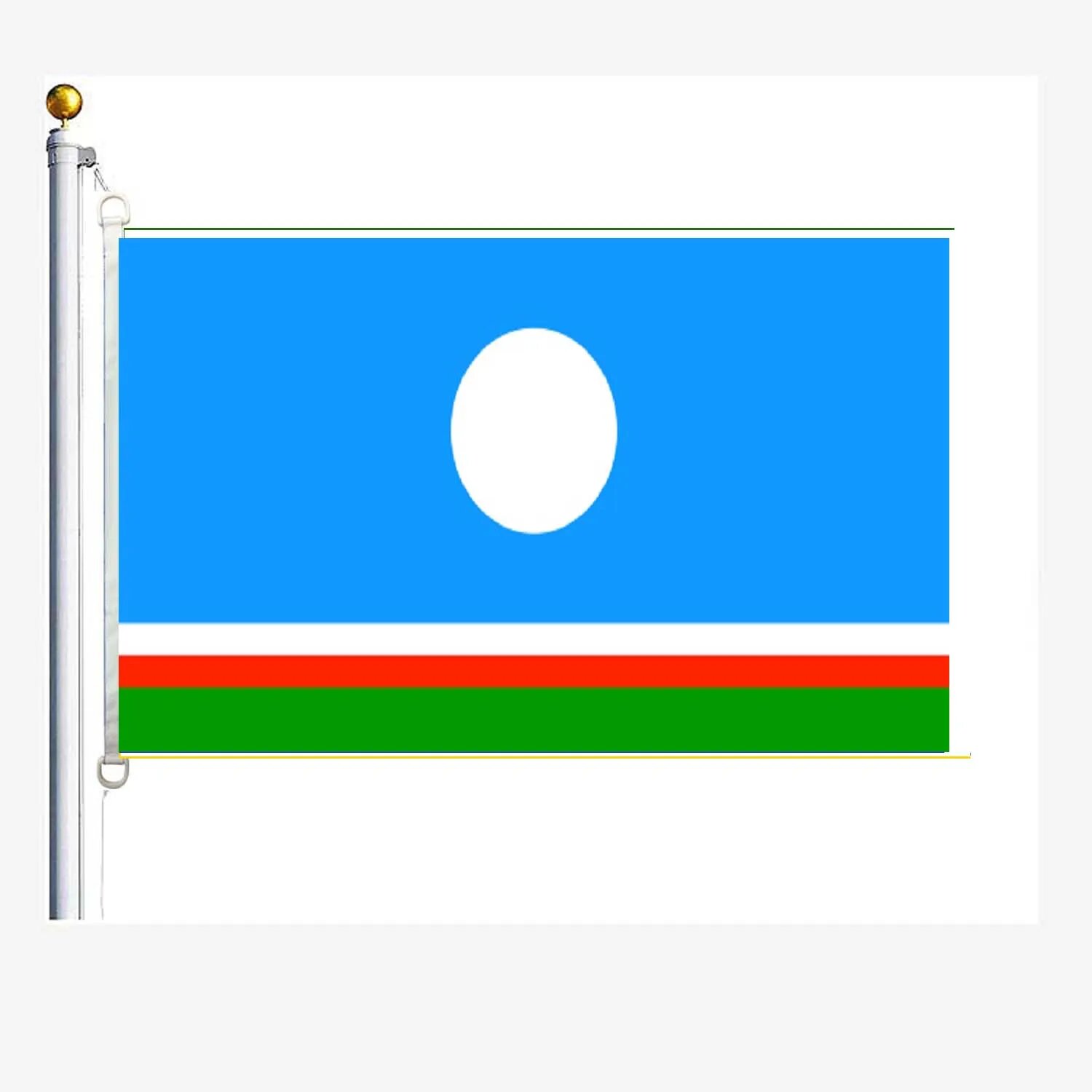 Флаг Саха Якутия LHNFJ 90x150 см