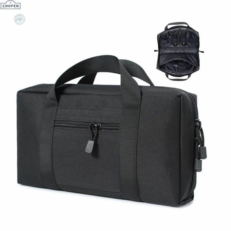 Универсальный чехол для оружия и рыбалки прочный, водонепроницаемый, с удобными карманами для магазинов и телефона