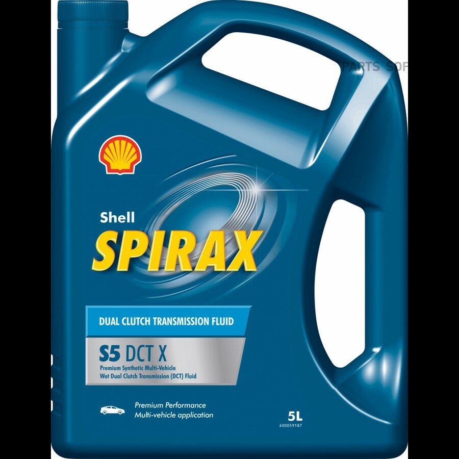 Масло КПП SHELL SPIRAX S5 DCT X 5L SX-11/NL3B/550066879/SH550055803/A001989850309/G052529A2/G052182A2 от официального дистрибьютора, SHELL, артикул 550056094