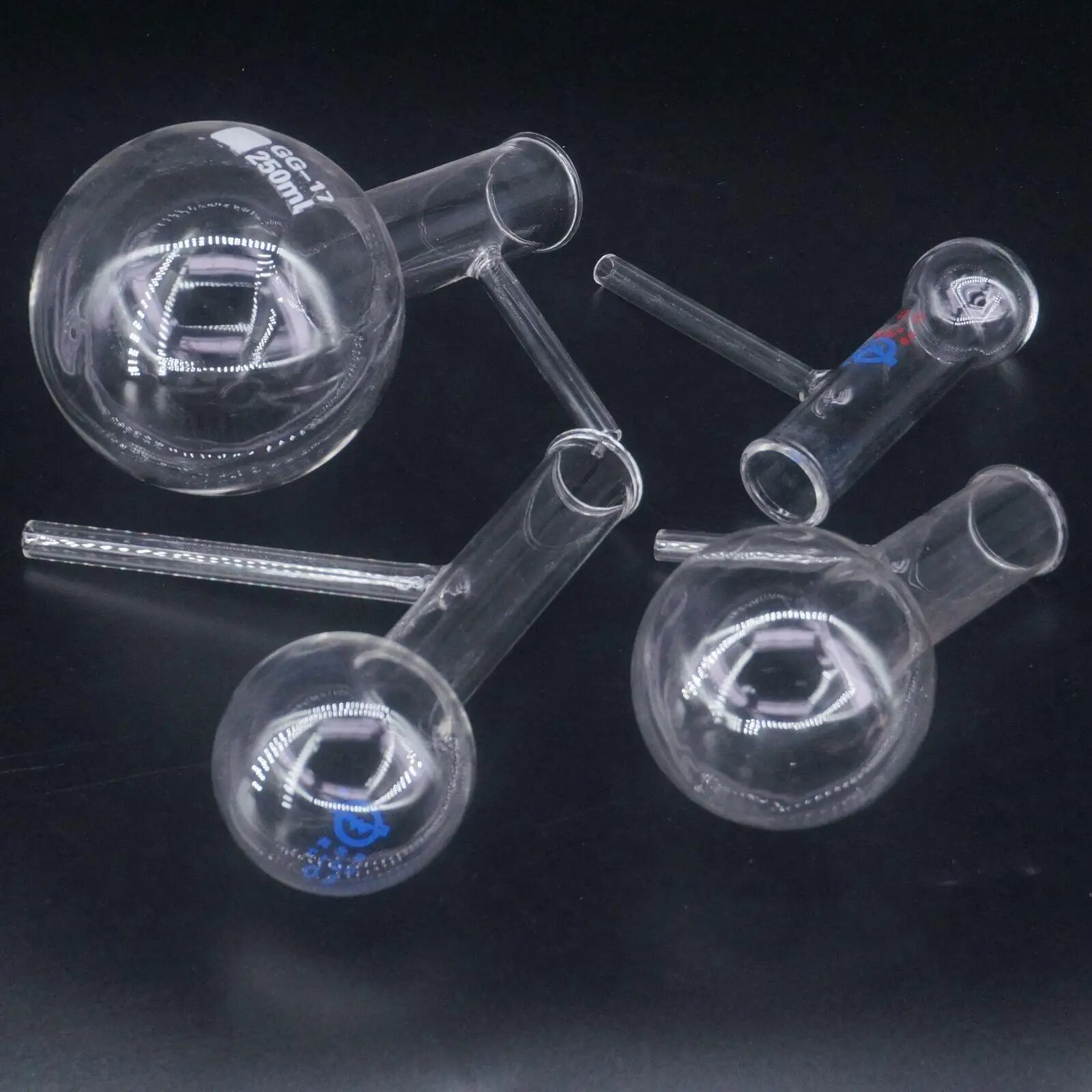 Лабораторная колба для дистилляции из стекла