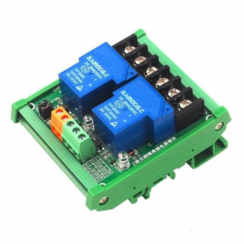 2-канальный релейный модуль 30А, 12V