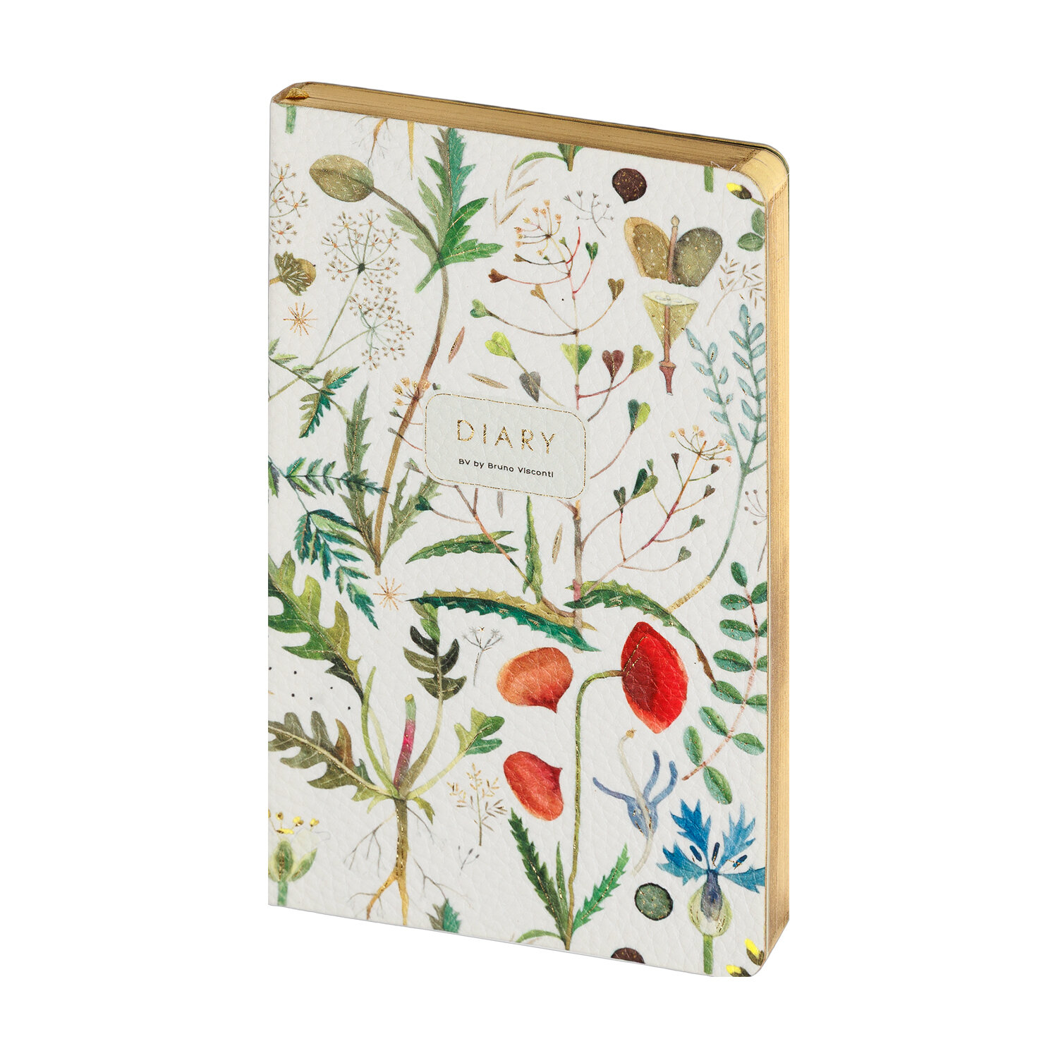 Ежедневник BrunoVisconti "Луговые травы" недатированный 125*200мм 256 стр.