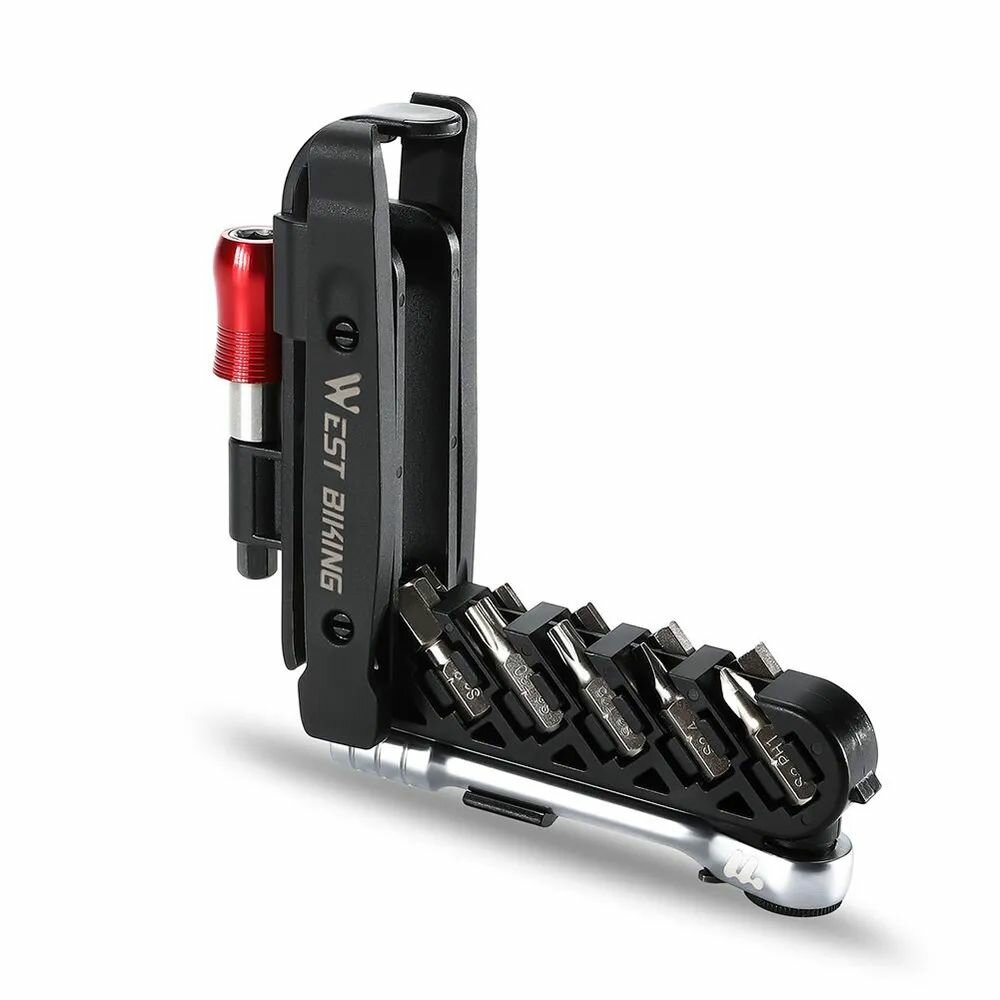 WEST BIKING Набор трещоток и инструментов для велосипеда