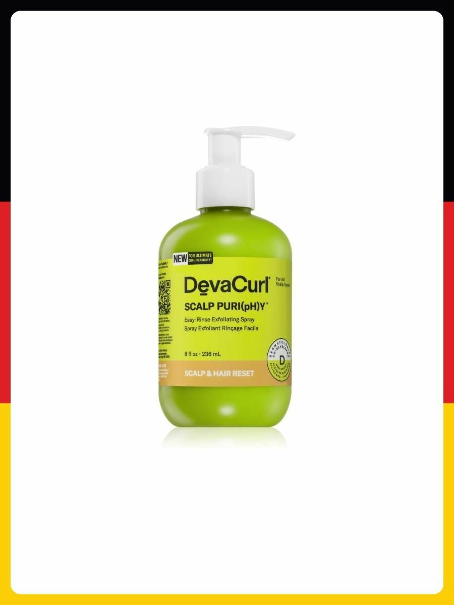 Пилинг для кожи головы DevaCurl Scalp Puri(pH)y Scalp Care with Peeling Effect, 236 мл
