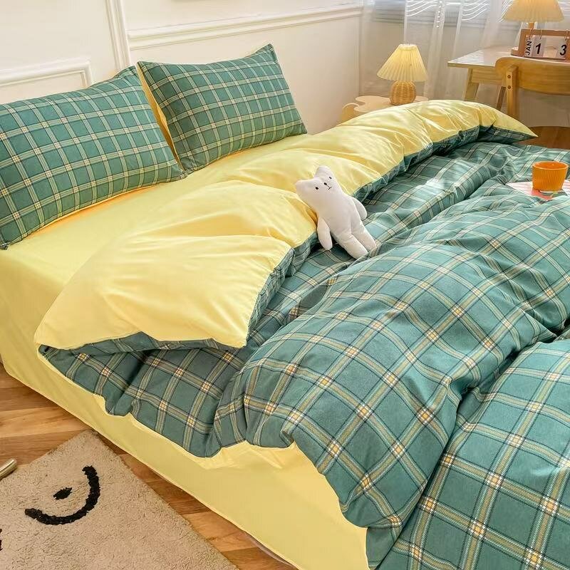 Комплект постельного белья Source weave flavor "Наньтун", хлопок, японский стиль, 4 предмета