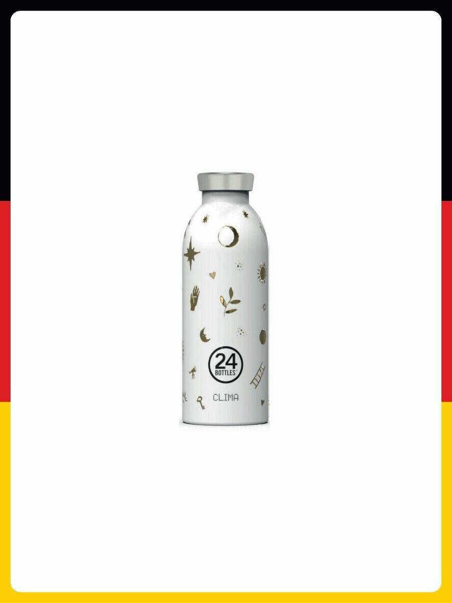 Термокружка 24bottles Bottle Radio Galaxy белая