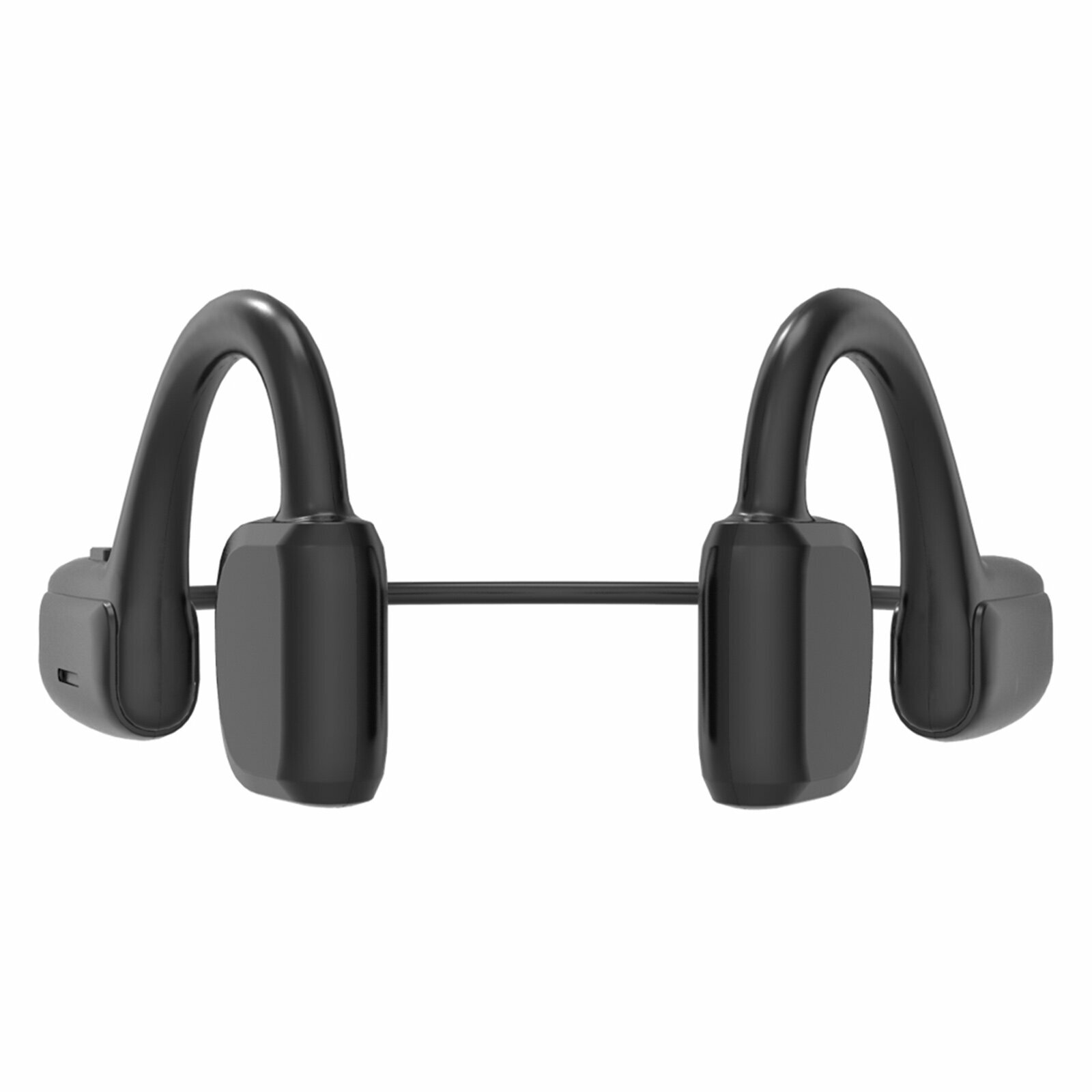 Г1 Bluetooth 5.1 Наушники Беспроводные Наушники С Петлёй Для Ушей Воздушная Кондукция Открытые Уши MP3 Плеер IPX5 Спортивные Наушники С Микрофоном Для Бега Вождения Тренажёрного Зала СПА Черный