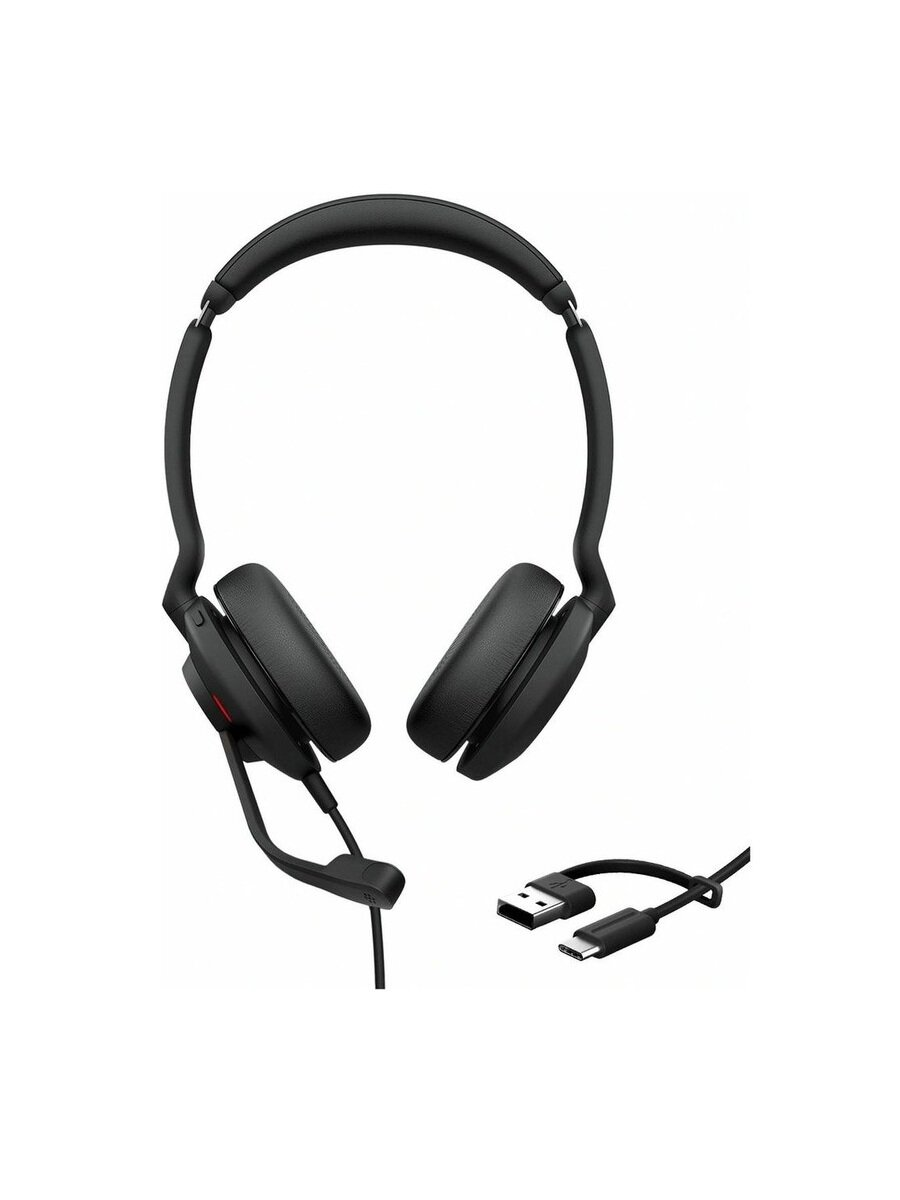 Гарнитура проводная Jabra Evolve2 30 SE 23189-999-779 USB C/A, MS Stereo
