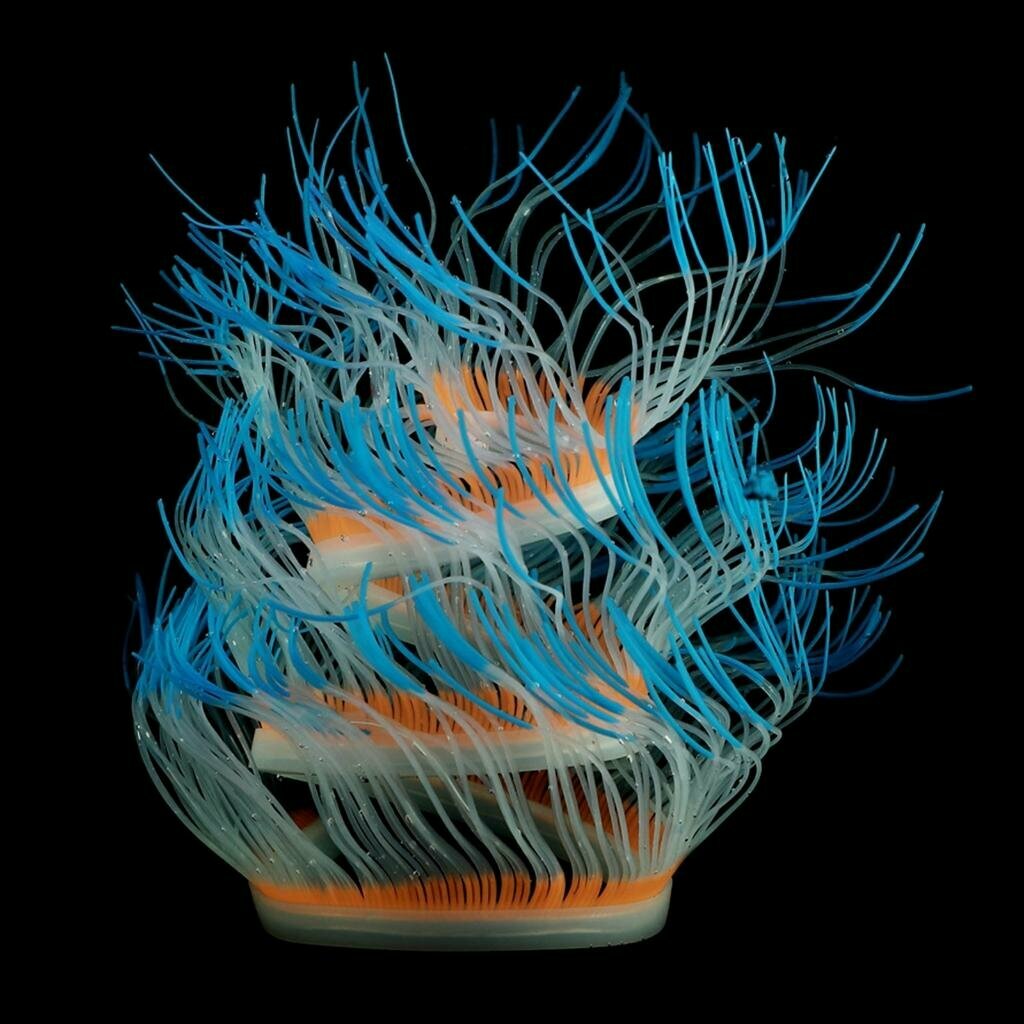 Аквариумный декор "Коралл", Синий