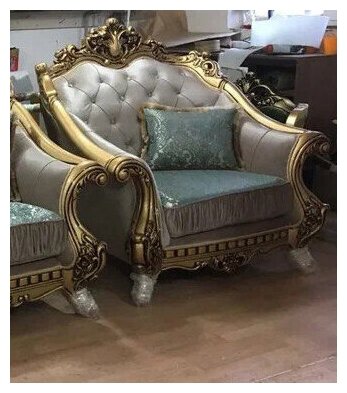 Кресло Султан, светло-серый