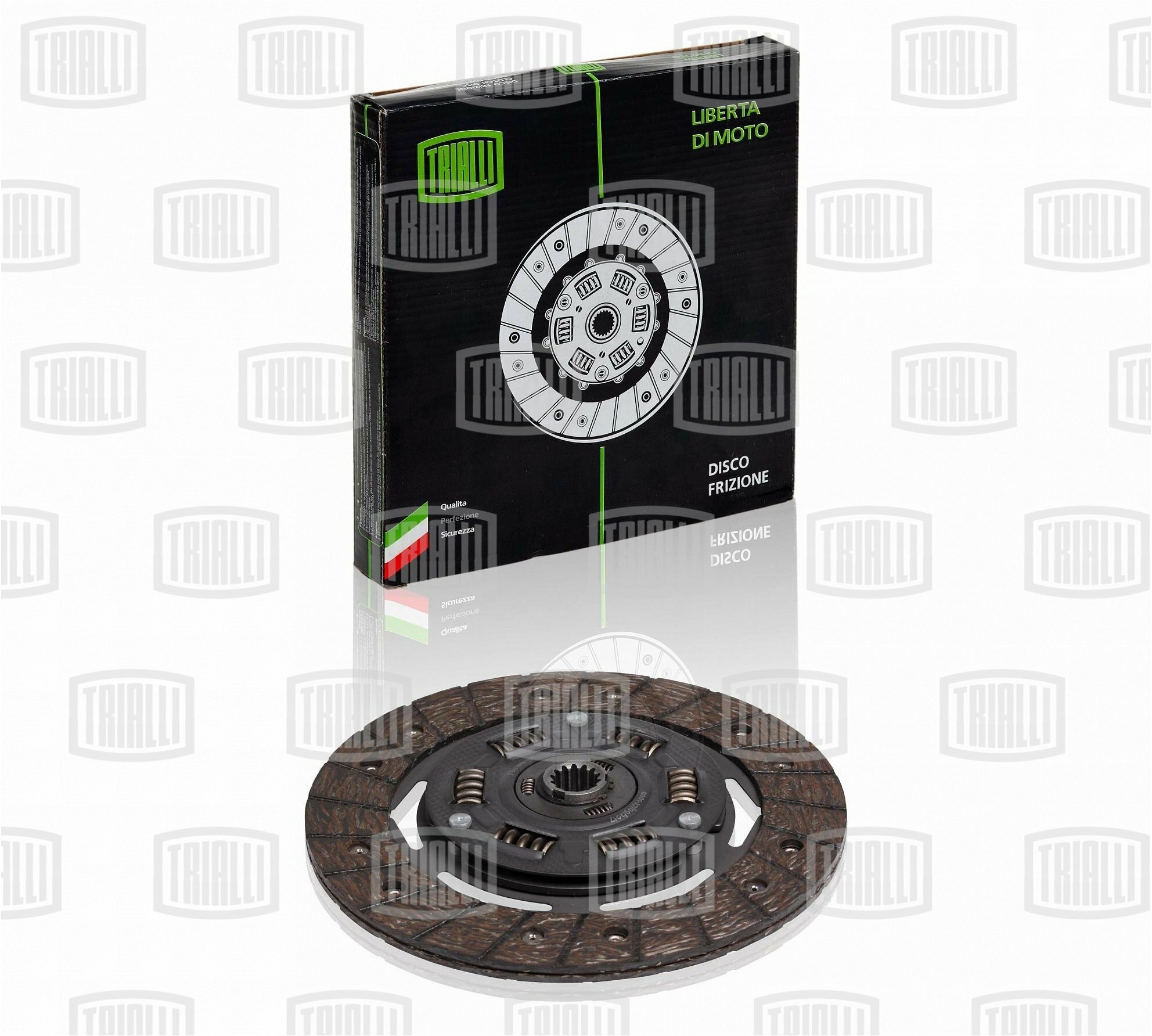 Диск сцеп. ведом. для а м Opel Vectra B (95-) 1.6i 16V Chevrolet Aveo T300 (11-) 1.2i 1.4i Trialli FD 2106