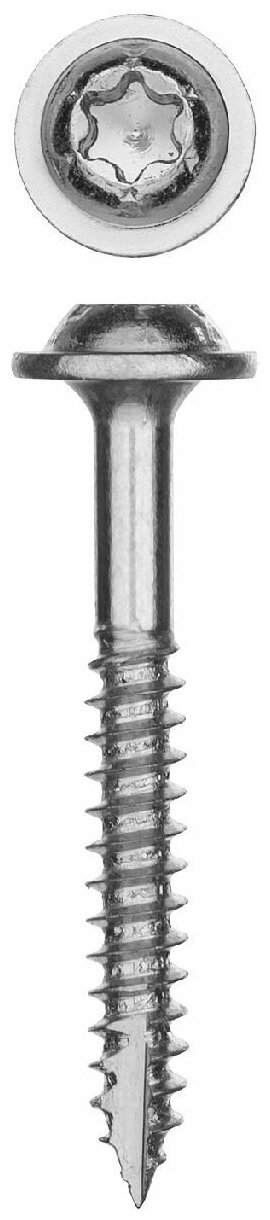 Саморезы для глухих отверстий ЗУБР Профессионал частая резьба 38 х 3.8 мм 300 шт. (30082-38-038)